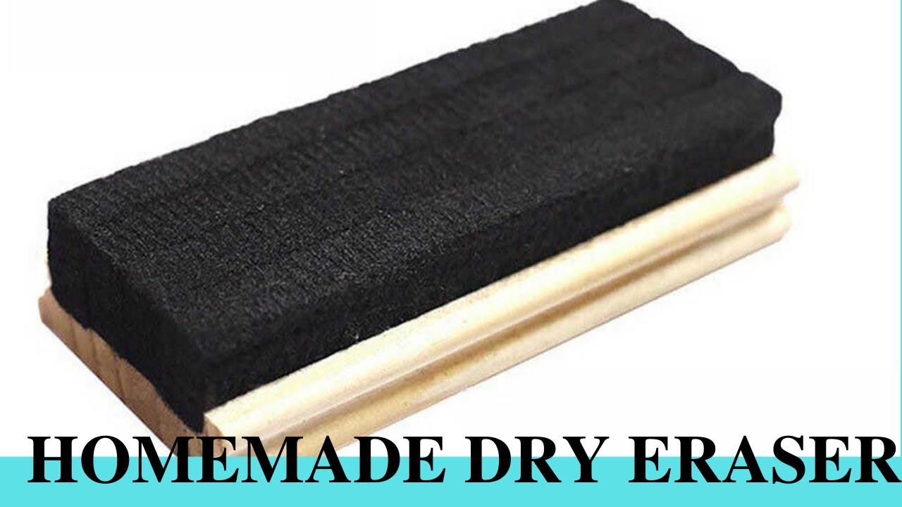 DIY-Homemade Dry Eraser/ Dry Eraser for Black board - YouTube