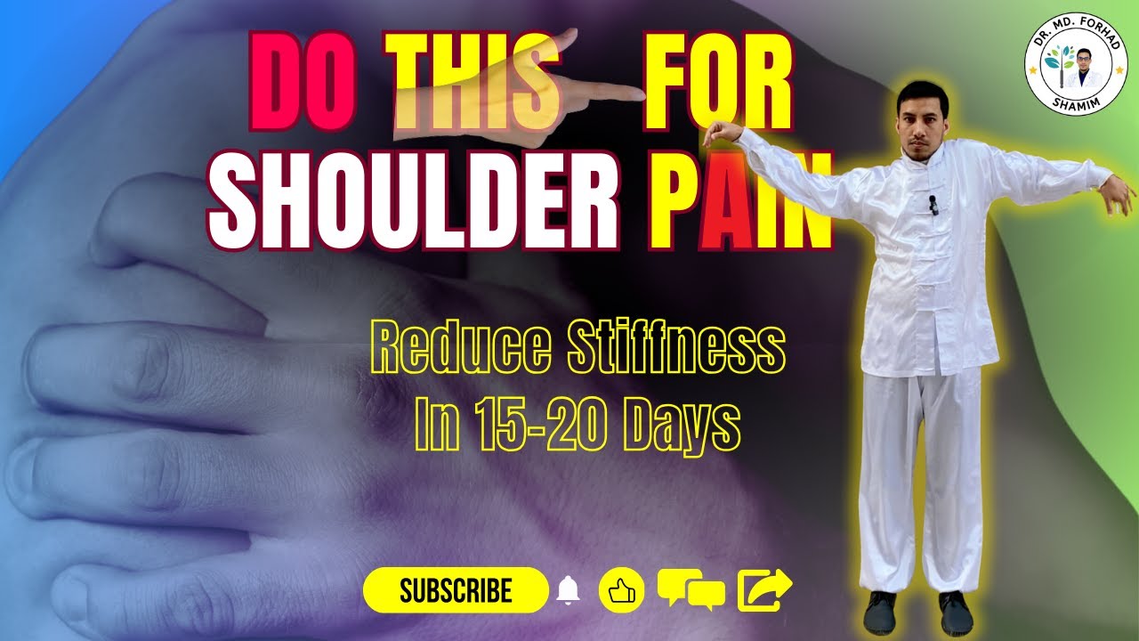Do This for Shoulder Pain | TCM Qi Gong Moves for Shoulder Stiffness ...