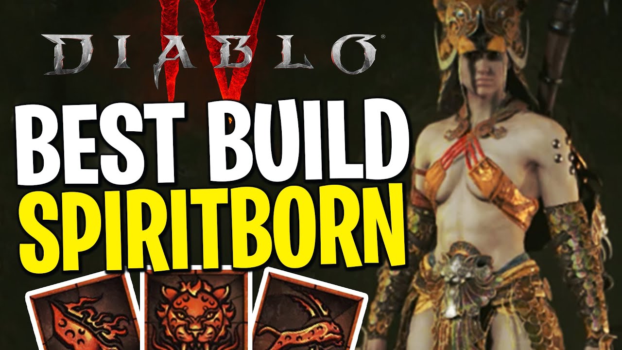 THE MOST BROKEN SPIRITBORN BUILD IN GAME! Diablo 4 Spiritborn Build SEASON 6 - YouTube