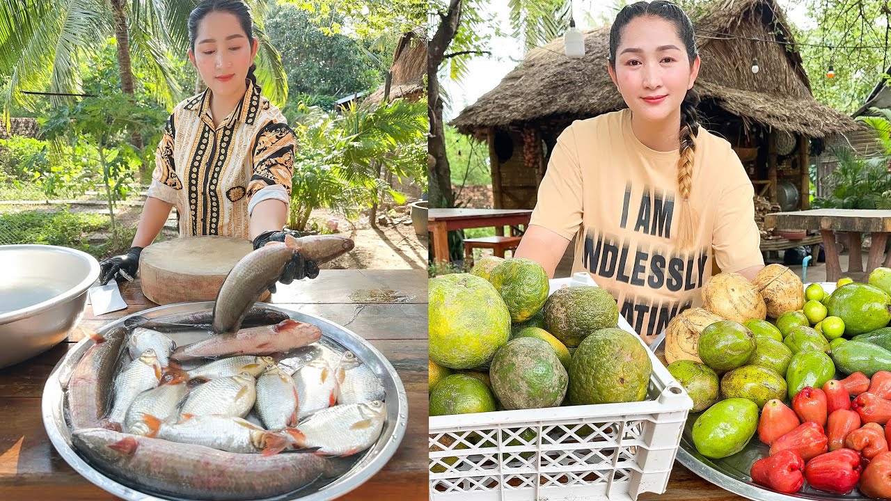 Peaceful Cooking by Mommy Chef Sros in countryside - Cooking with Sros ...