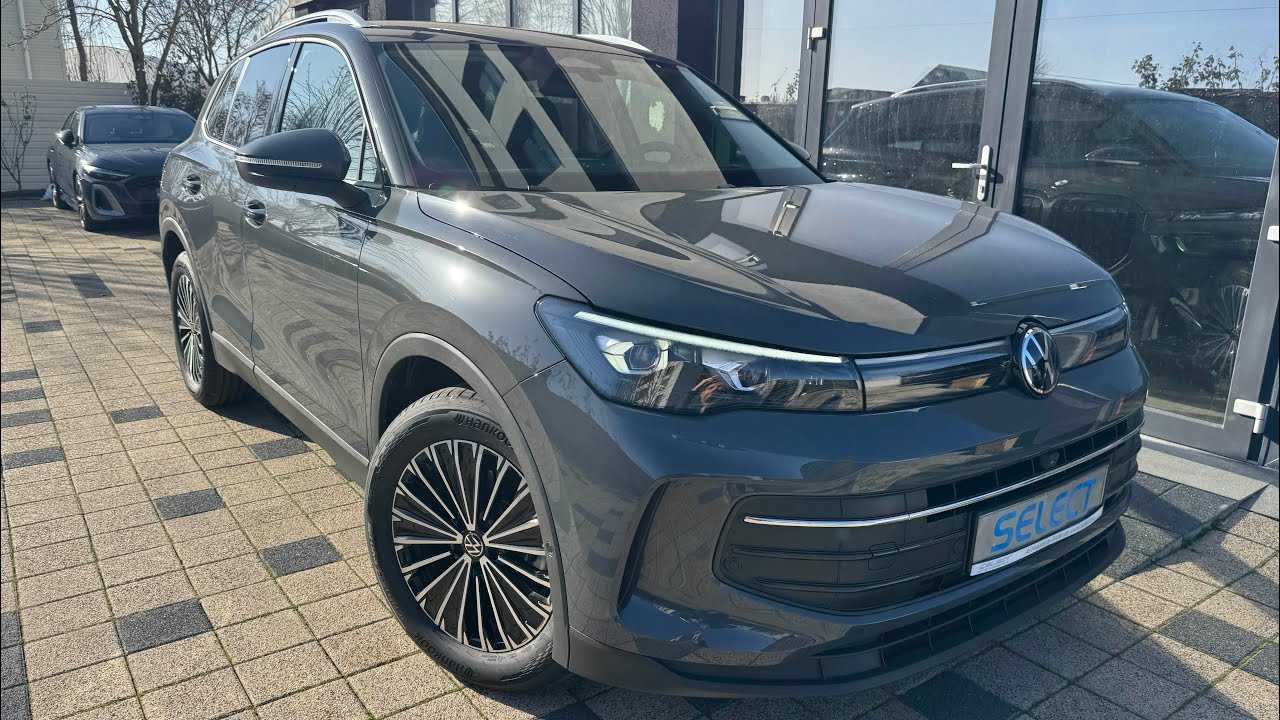 New 2025 Volkswagen TIGUAN 1.5 eTSI Dolphin grey metallic Leather Varenna - YouTube