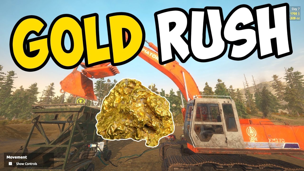 HIRING WORKERS, EXCAVATOR & MOBILE WASH PLANT!! - Gold Rush: The Game ...