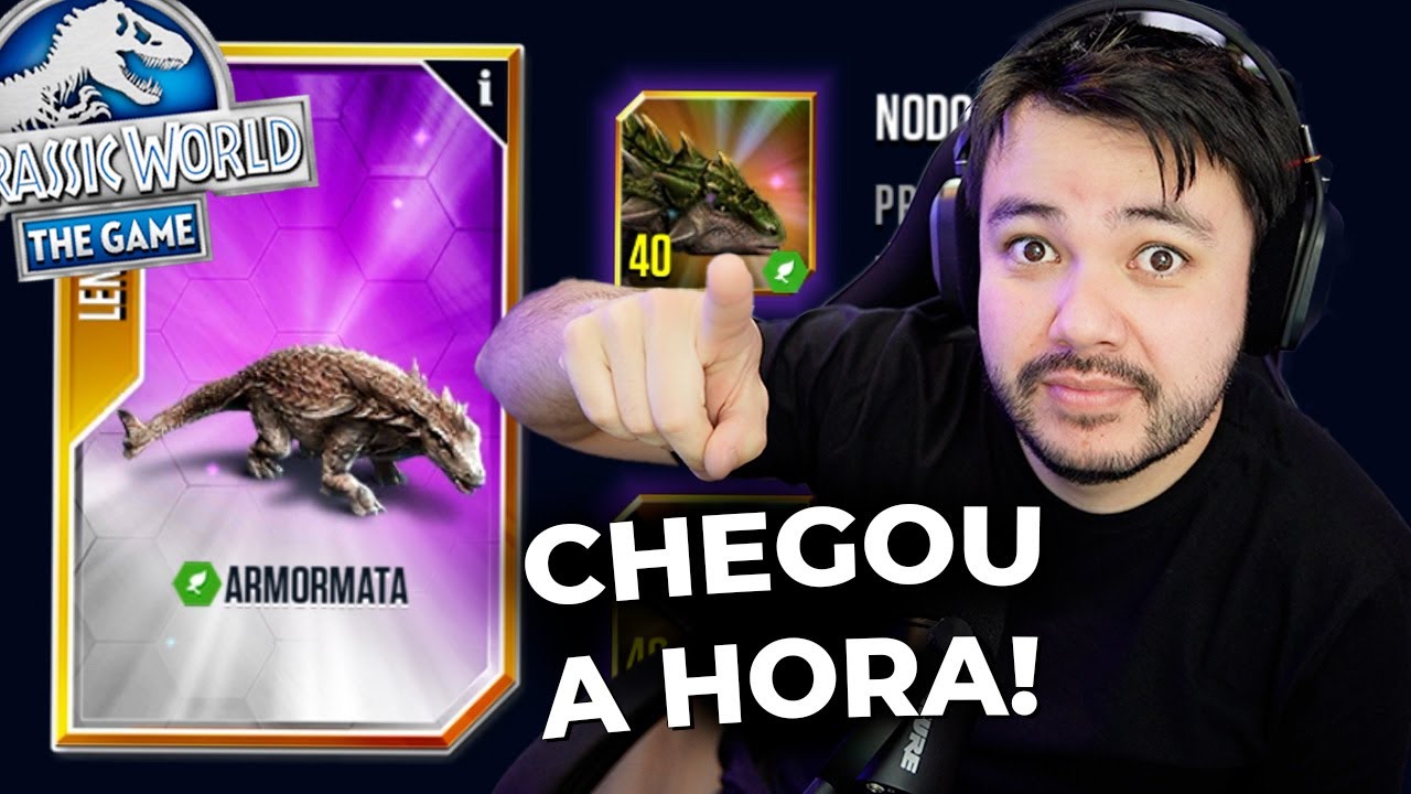 JURASSIC WORLD - O Início do MAIOR PROJETO! ARMORMATA! - YouTube