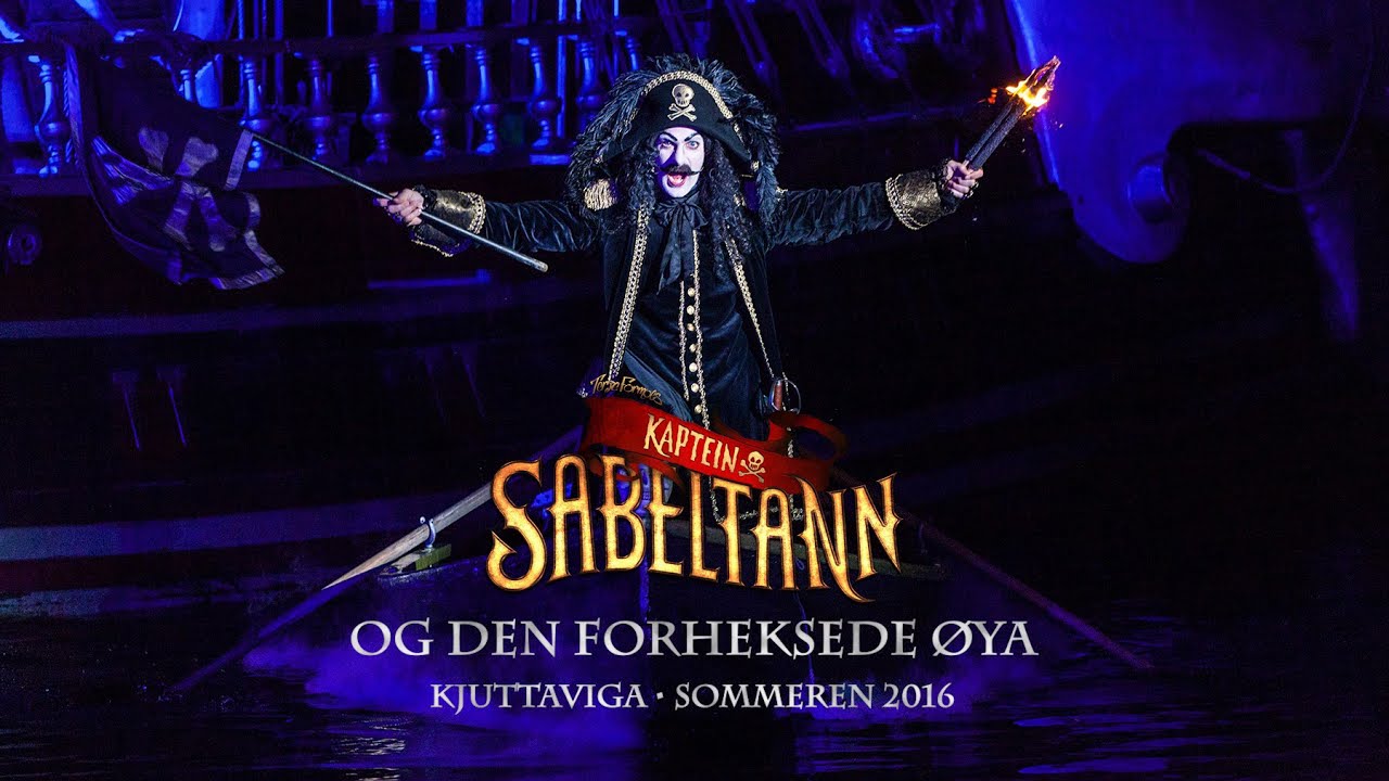 Kaptein Sabeltann og den Forheksede Øya - Dyreparken - YouTube