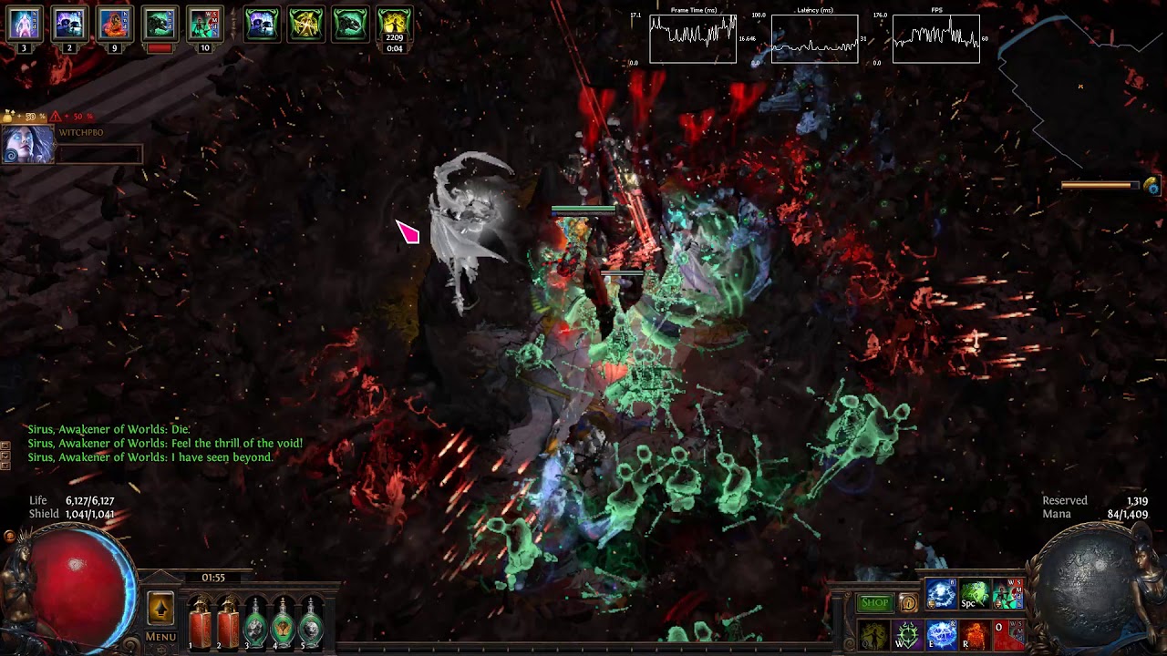POE Spike during Sirus fight - YouTube