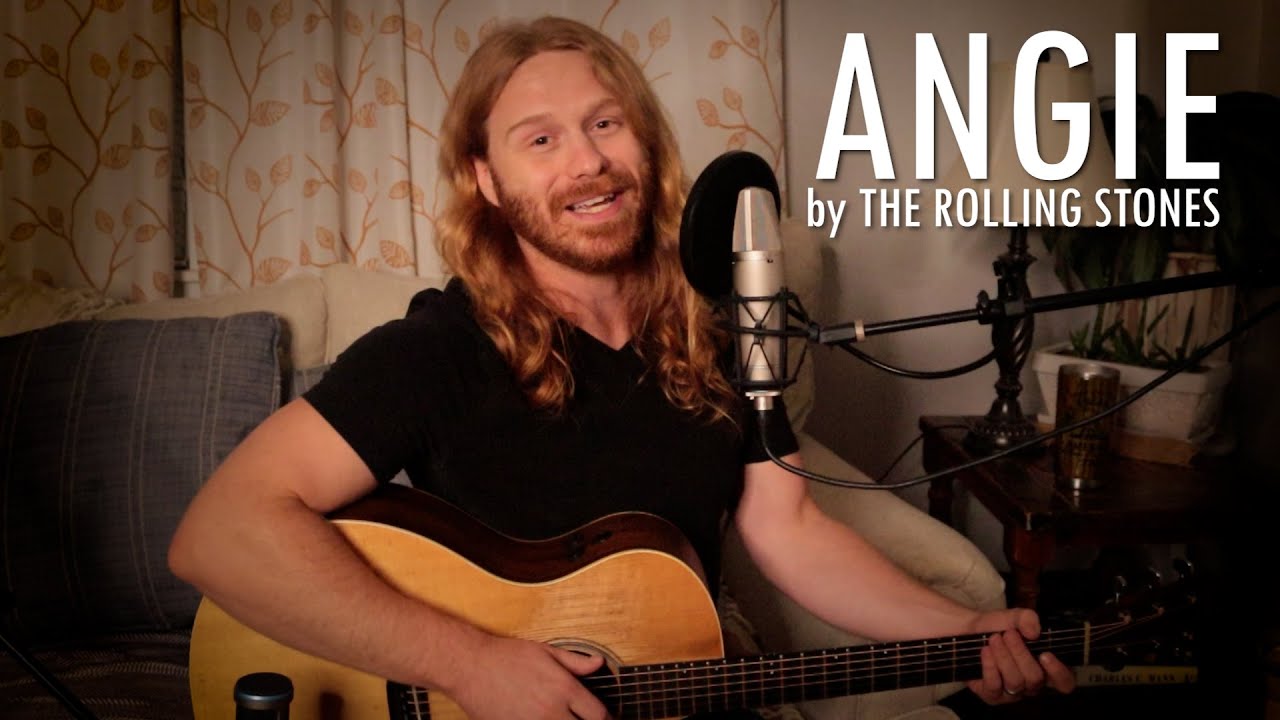 "Angie" by The Rolling Stones - Adam Pearce (Acoustic Cover) - YouTube