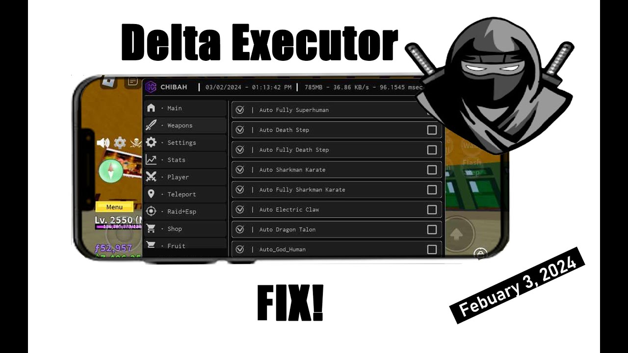 Roblox delta executor Fix! - ROBLOX news and update Febuary 3, 2024 ...