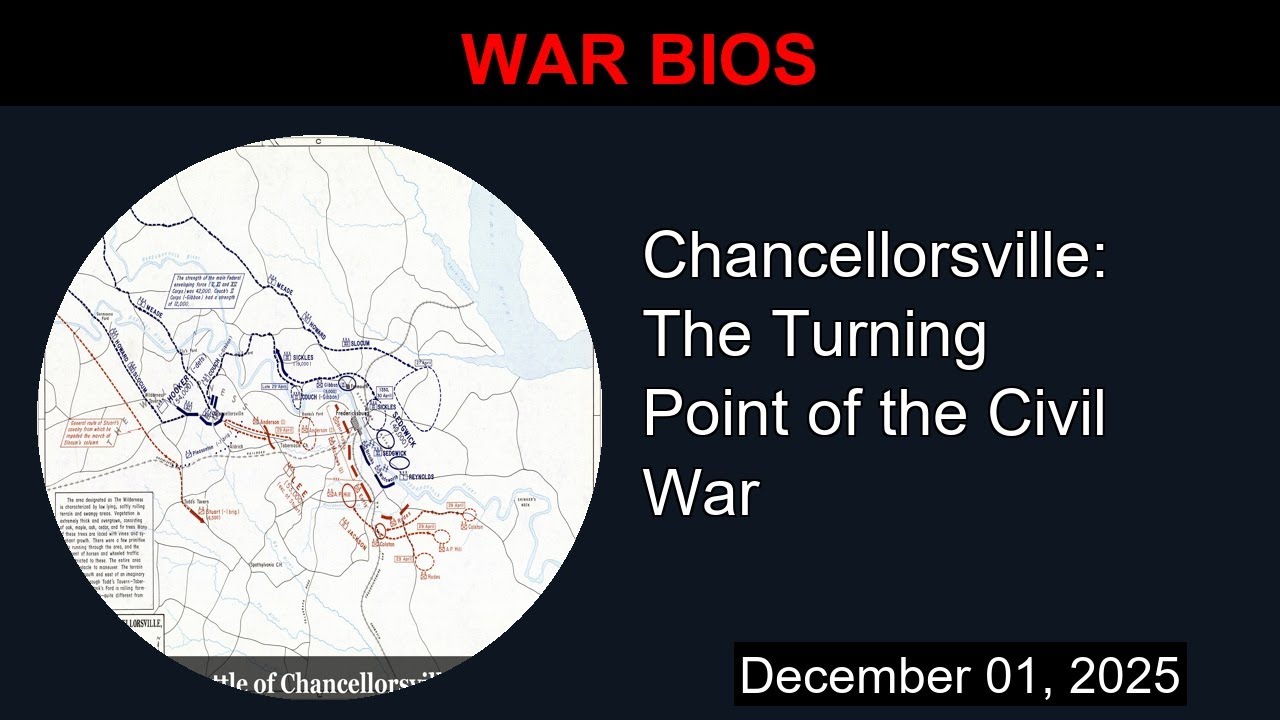 Chancellorsville: The Turning Point of the Civil War | War Bios - YouTube