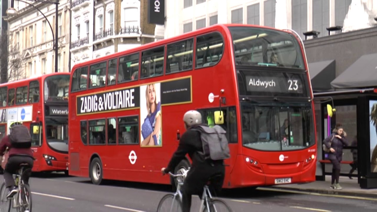OXFORD STREET LONDON BUSES 2018 BY DAVE SPENCER OF PMP FILMS - YouTube