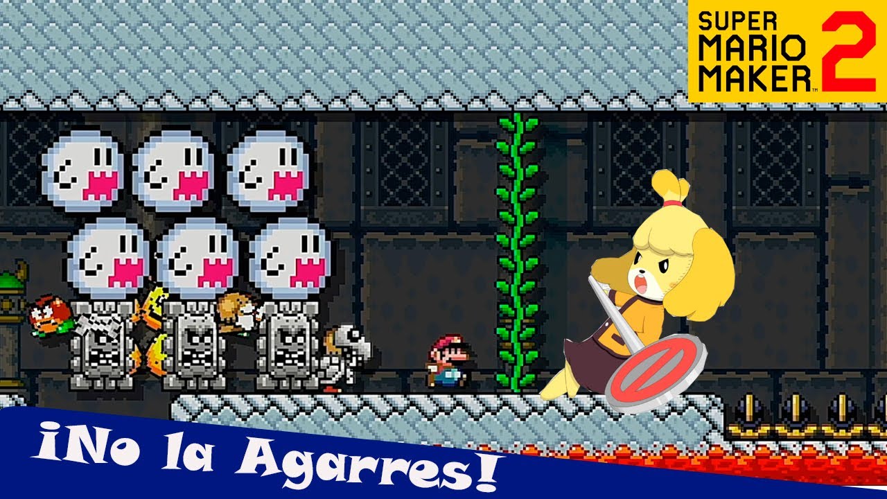 Cuando subirse a la liana te arruina el nivel/Desafío Mario sin fin ...