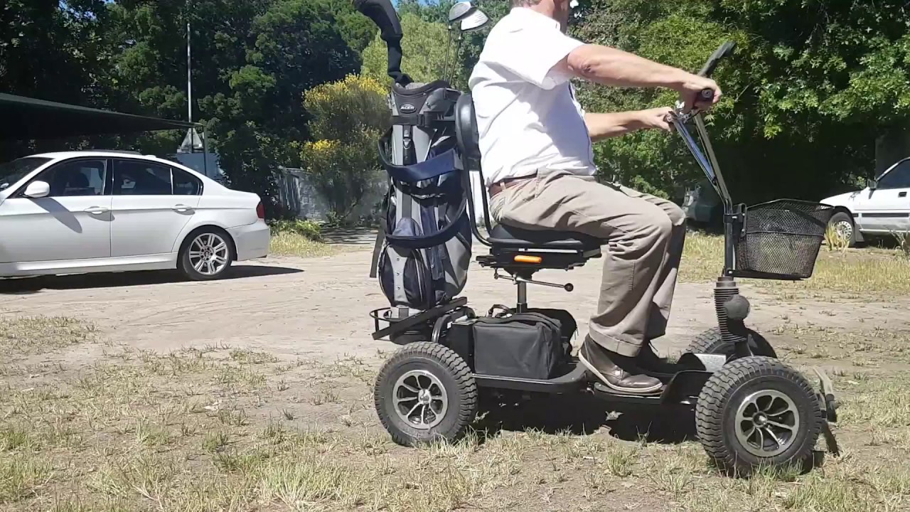 Single Person Golf Cart - Jetrunner (RSA) - YouTube