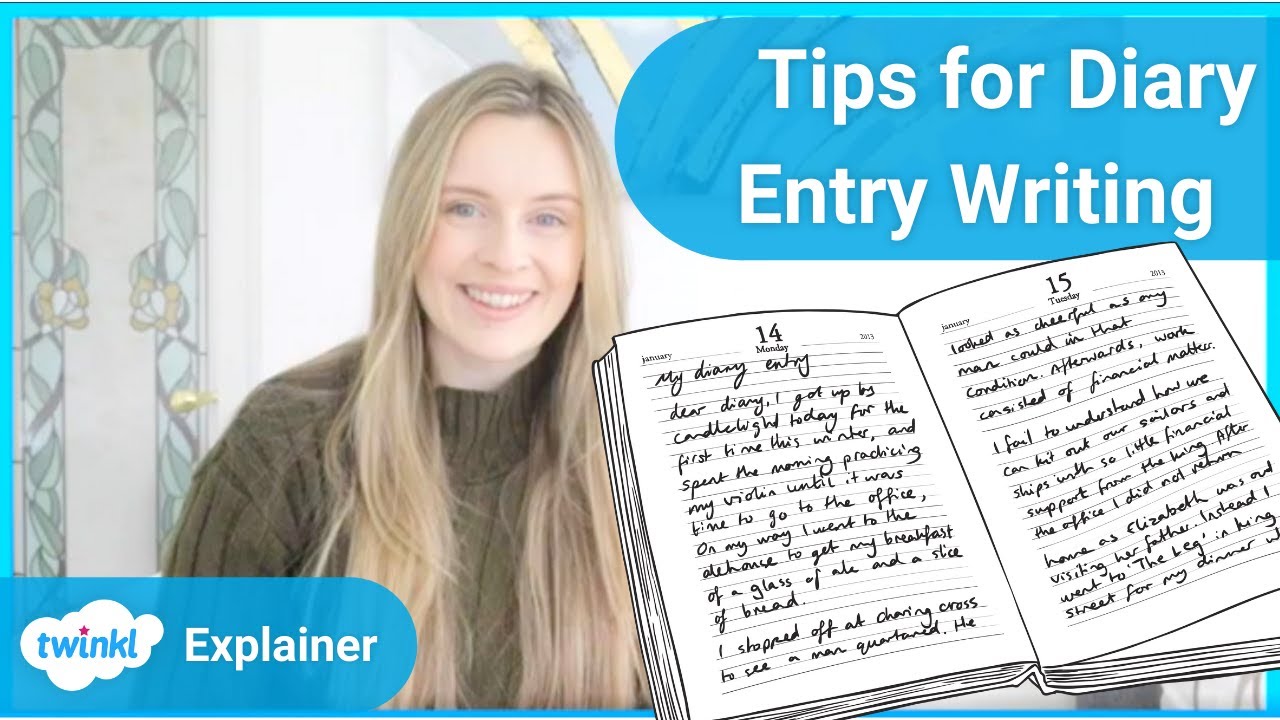 How To Write A Diary Entry YouTube How To Write A Diary Entry YouTube