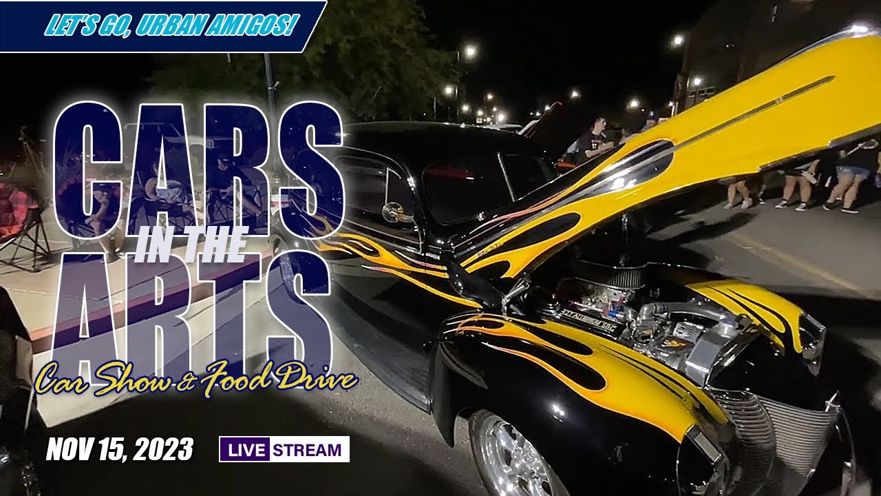 🚘LIVE at CARS in the ARTS|Car Show & Food Drive 🛍️ #live #autoshow # ...