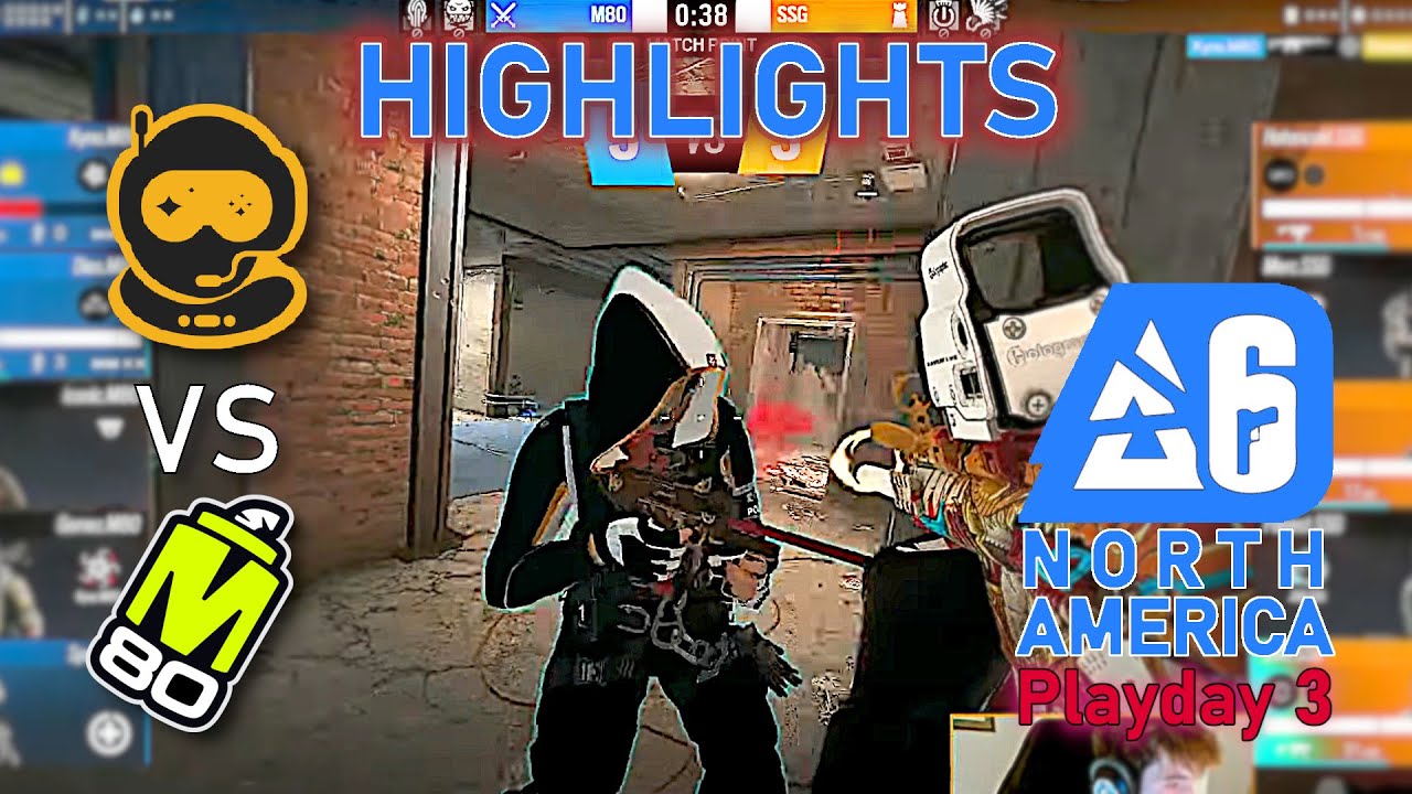 M80 vs SSG - HIGHLIGHTS - Playday 3 - NAL 2023 Stage 1 - R6 Esport ...