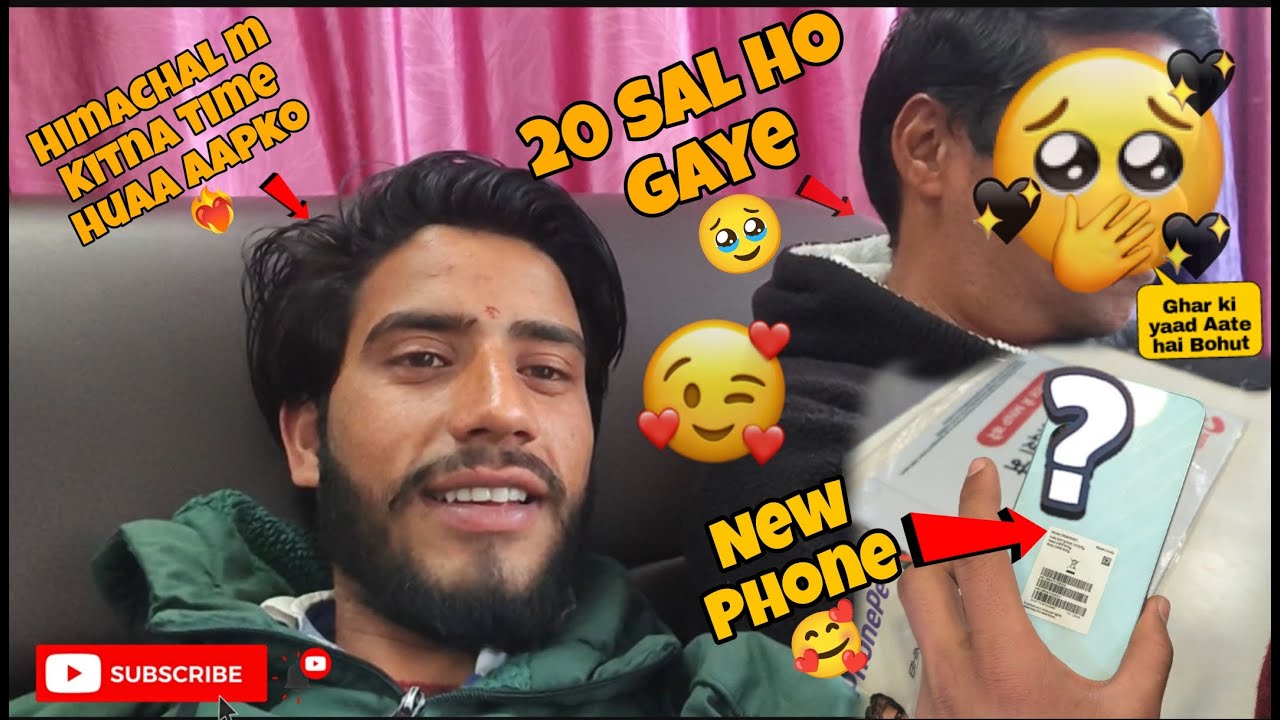 Khemu Bhai 20 Sal Se Ghar Nhi Gaya Hai 🥹 || New Phone ‍🔥 La liye Aaj || Pahadi Vlogger Inder ...