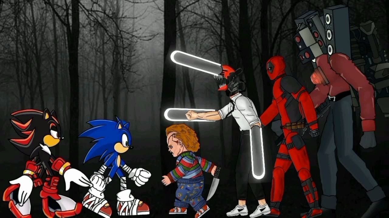 Sonic vs Chucky: Epic FIGHT! Who Wins? - YouTube