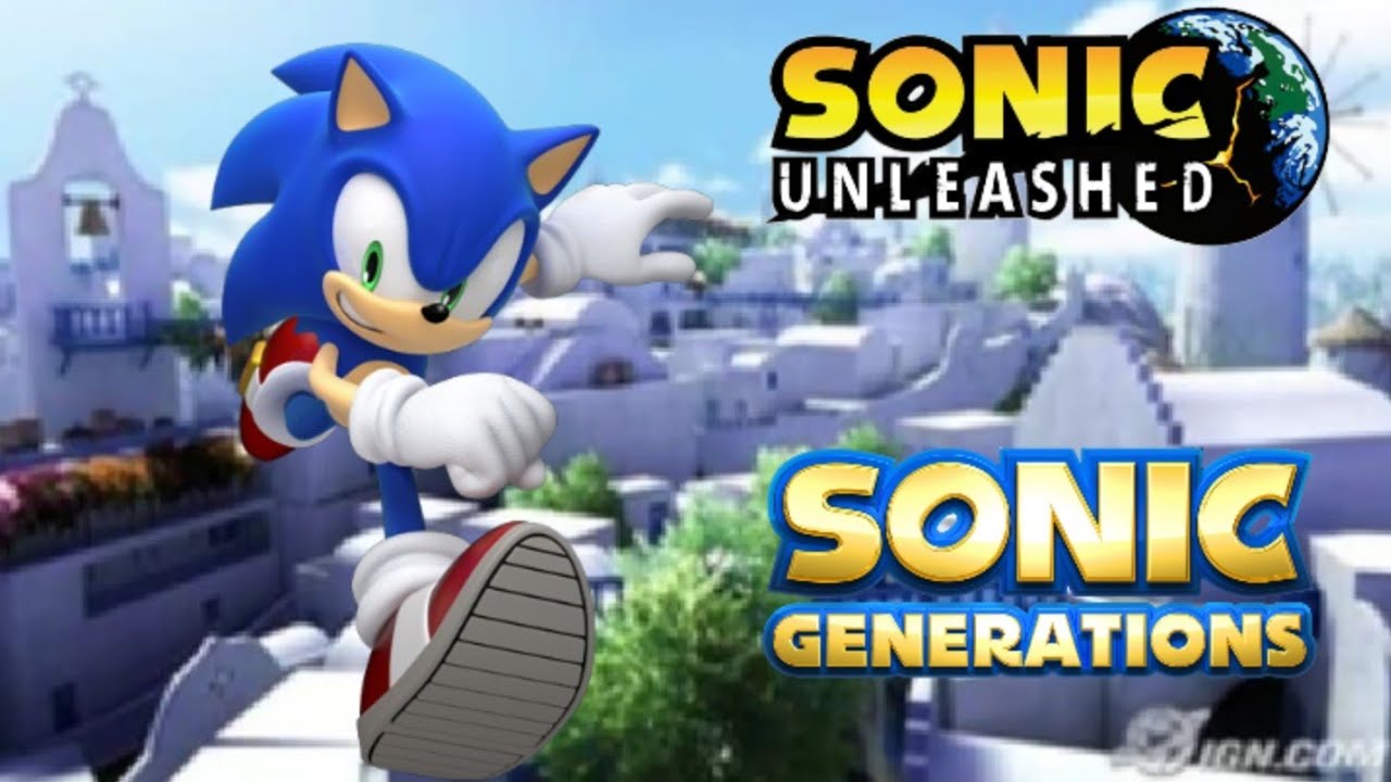 Sonic Unleashed WII (Sonic generations textures mod) - YouTube