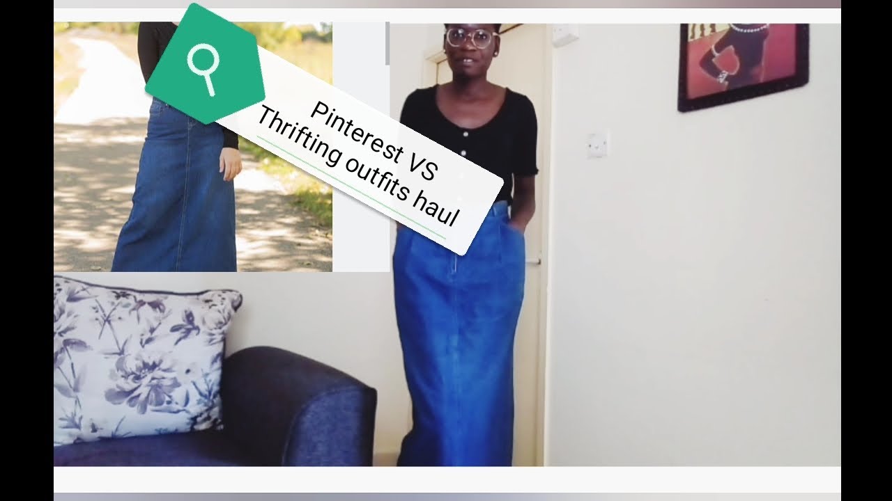 Pinterest VS Reality/Thrift haul. - YouTube