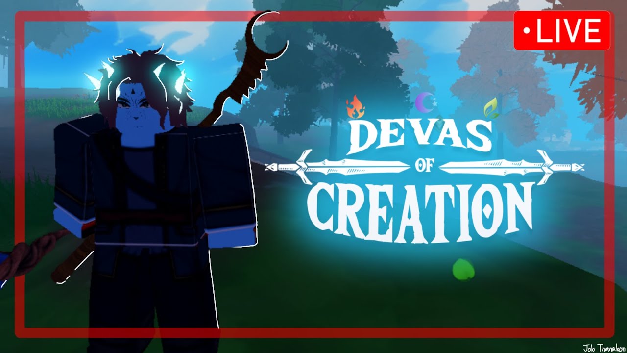 🔴𝐋𝐈𝐕𝐄 Roblox Devas of Creation : พระบู้ #1 - YouTube