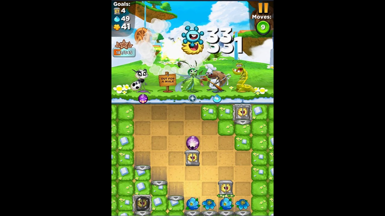 Best Fiends Hero Level 516 (Skypeaks) (No Bonus) - YouTube