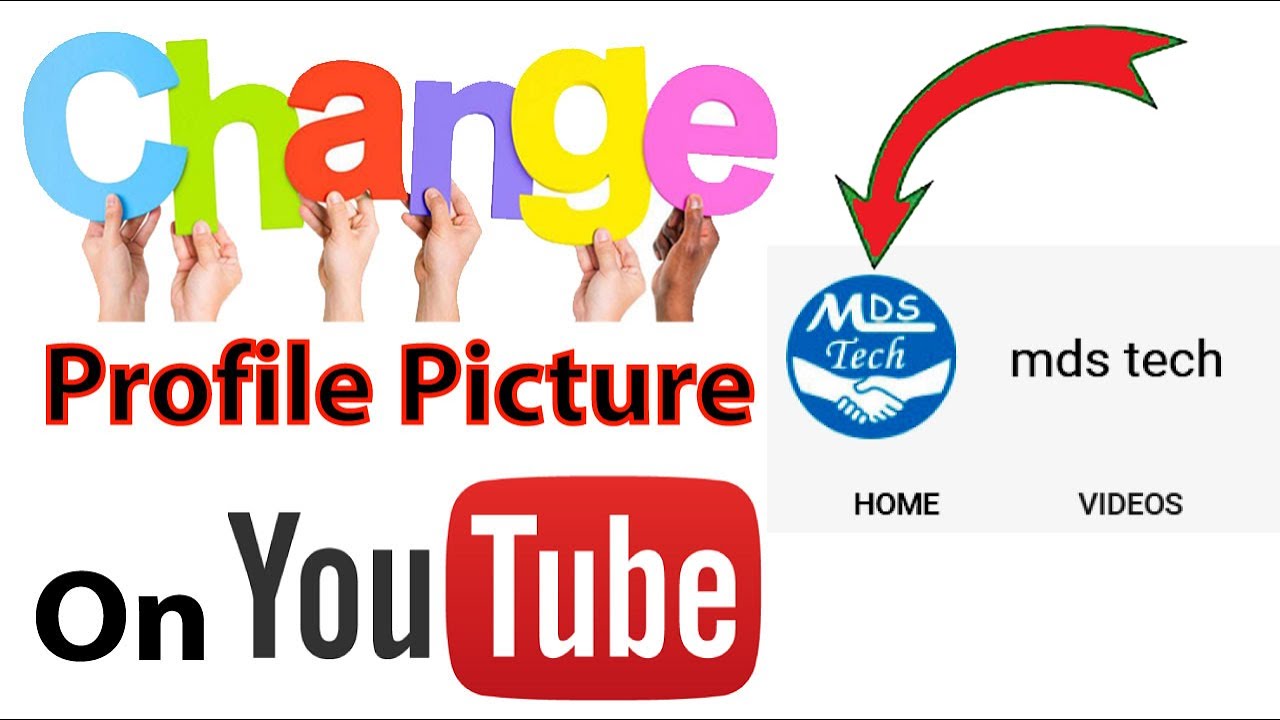 How To Change Your YouTube Channel Profile Picture - YouTube