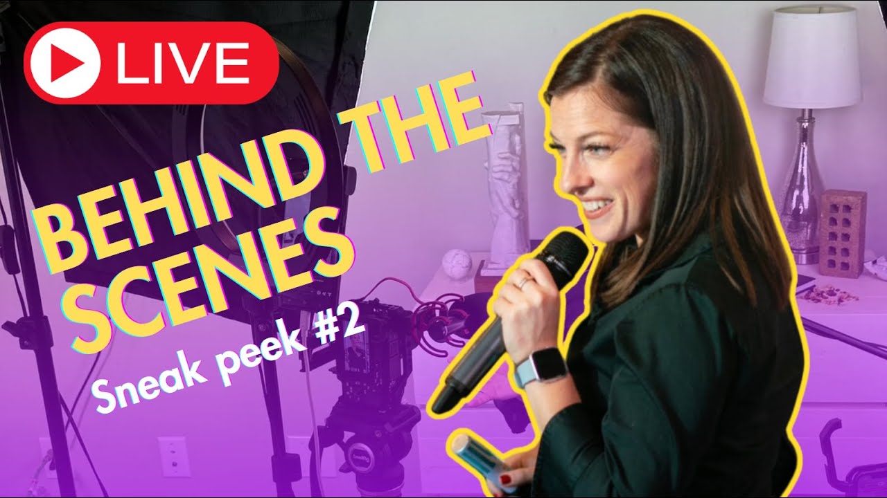🔴Live How to speak on stage? Behind the scenes filming of our next ...