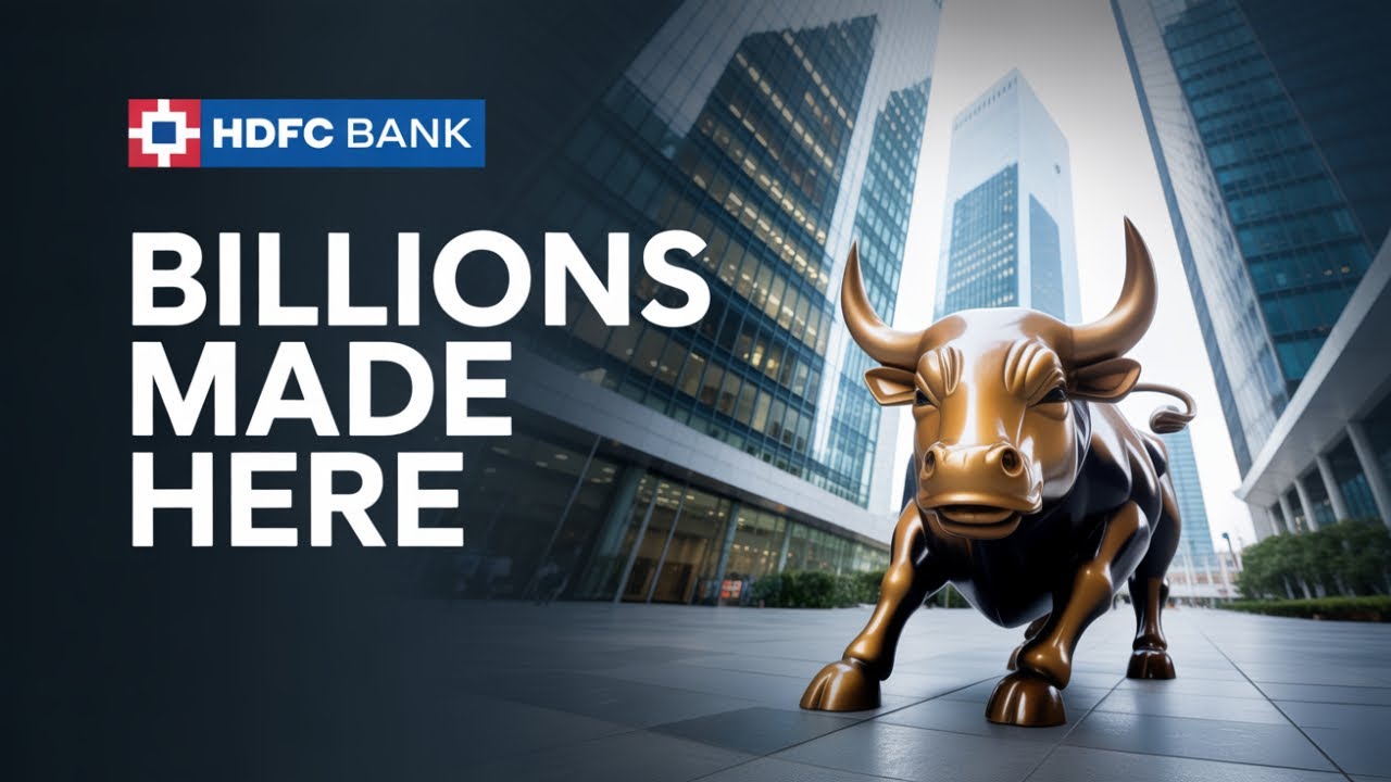 How HDFC Bank Makes Billions | Business Model Breakdown - YouTube