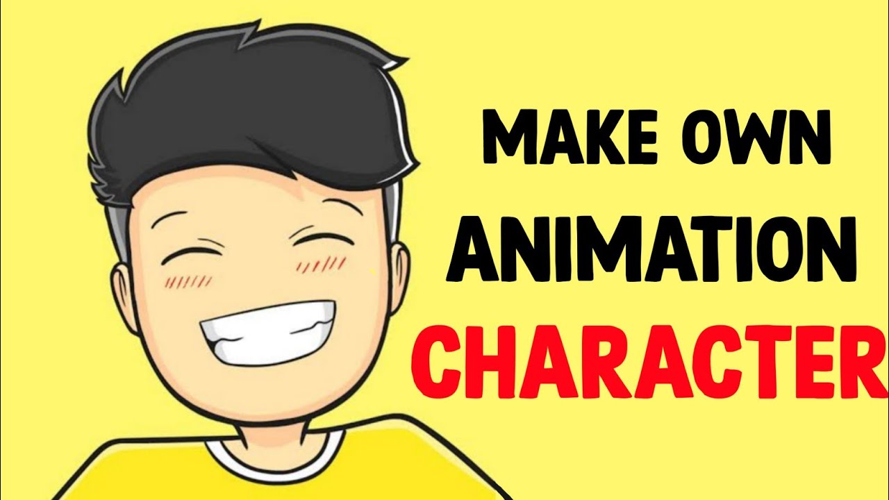 How to make your own Animation CHARACTER | Like @RGBucketList - YouTube