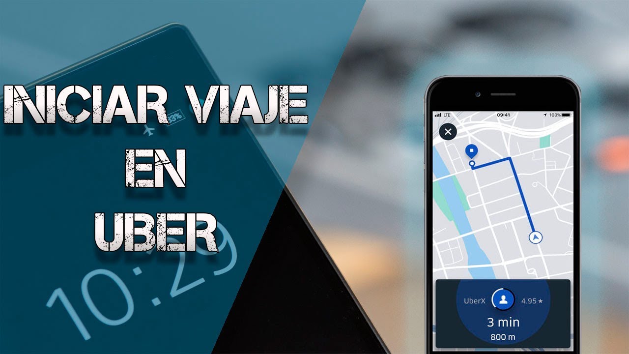 INICIAR VIAJE EN UBER - YouTube