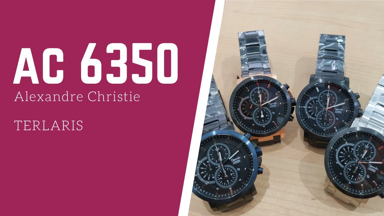 AC 6350 CHRONO TERMURAH GA SAMPE 1 JUTA - REVIEW ALEXANDRE CHRISTIE ...