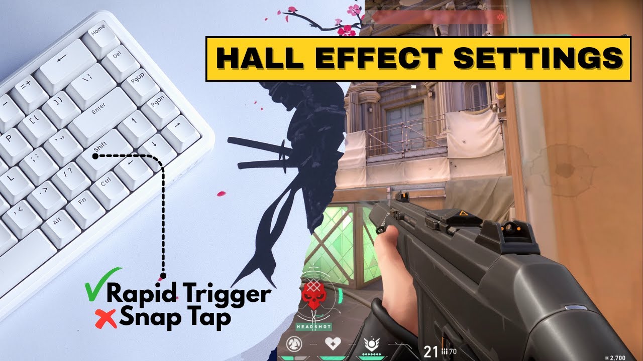Best Settings for Valorant & FPS games | Hall Effect Keyboard Beginner ...