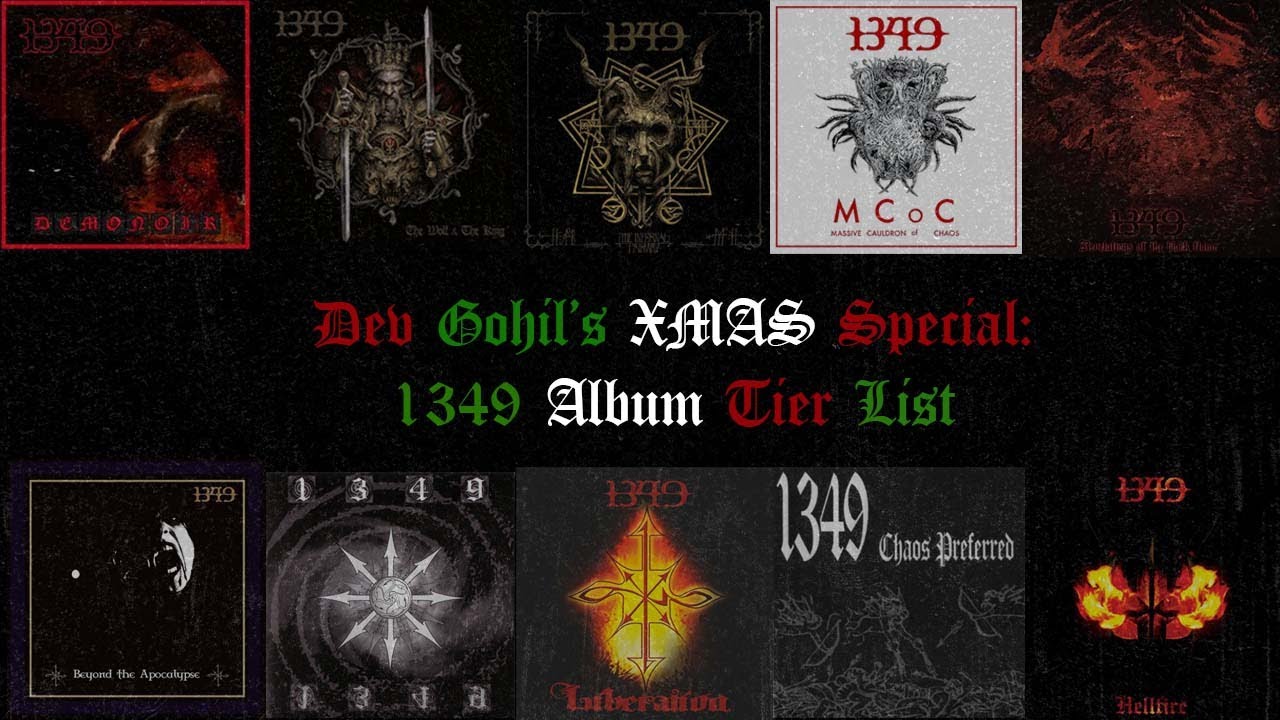 Every 1349 Album Ranked | 2024 Christmas Special - YouTube