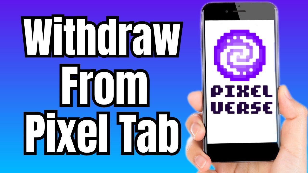 How to Withdraw From Pixel Tap By Pixelverse - YouTube