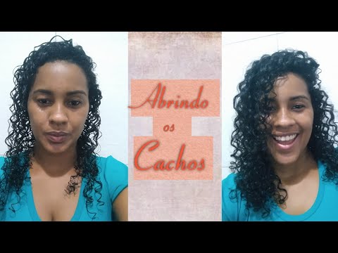 Como abrir os cachos - YouTube
