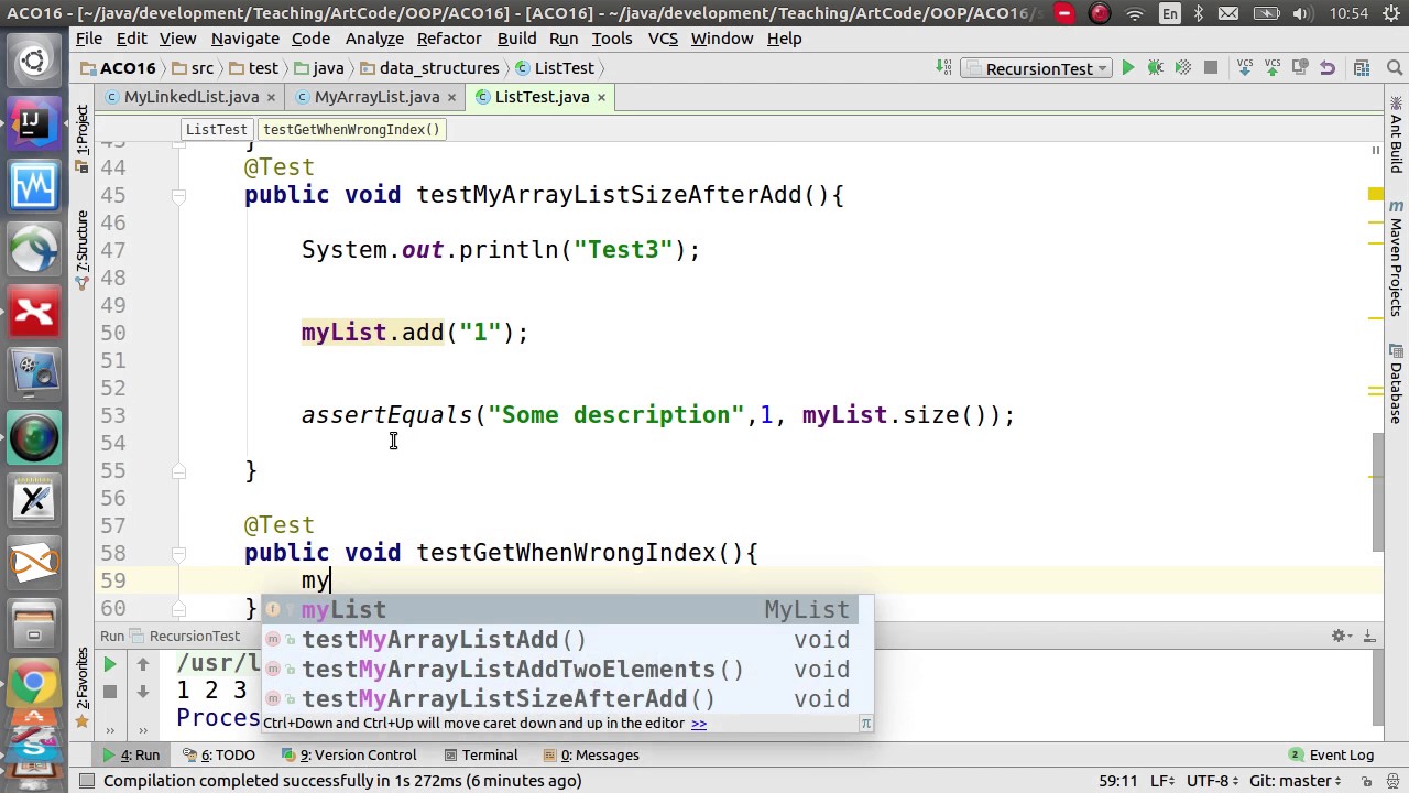 ACO16 week5 day2 - YouTube