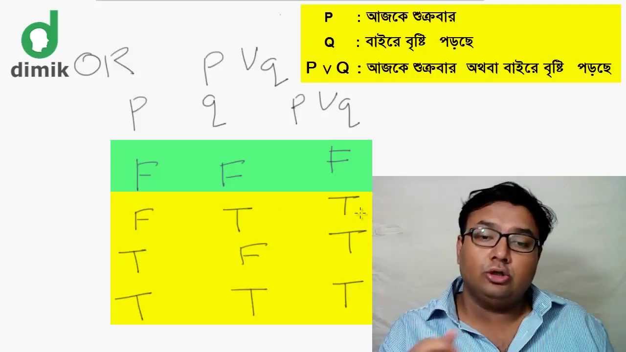 Cs101 Discrete Mathematics Propositional Logic And Logical Operator Youtube