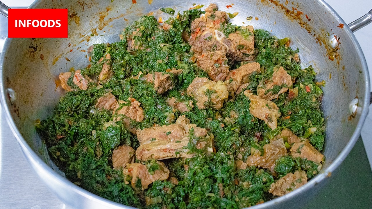 Pumpkin Leaves and Beef Recipe | How to Cook Beef with Vegetables ...