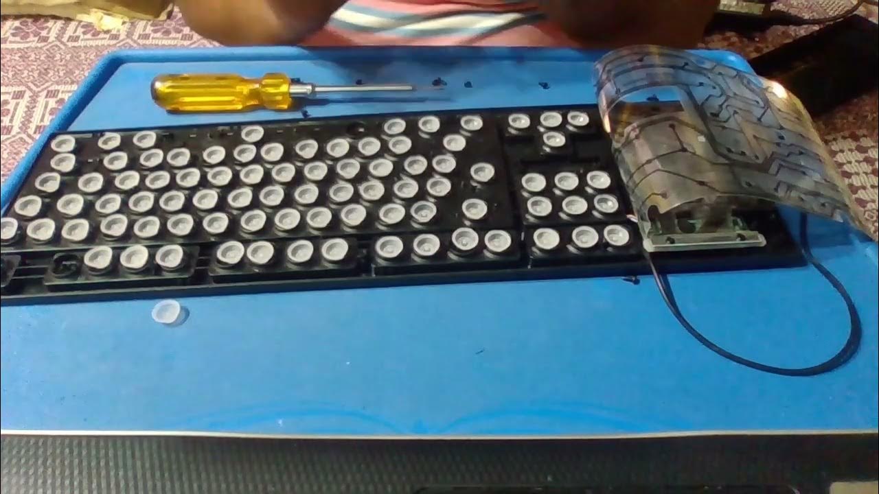 Reverse Engineering of Wired Keyboard by Santosh Iyer - YouTube