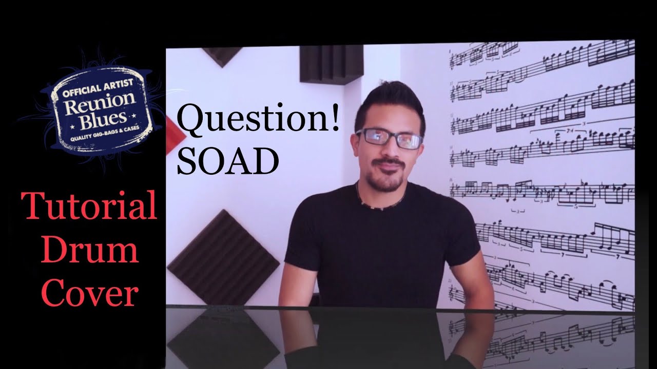 Tutorial Drum Cover - Question! SOAD - Eduardo Vázquez - YouTube