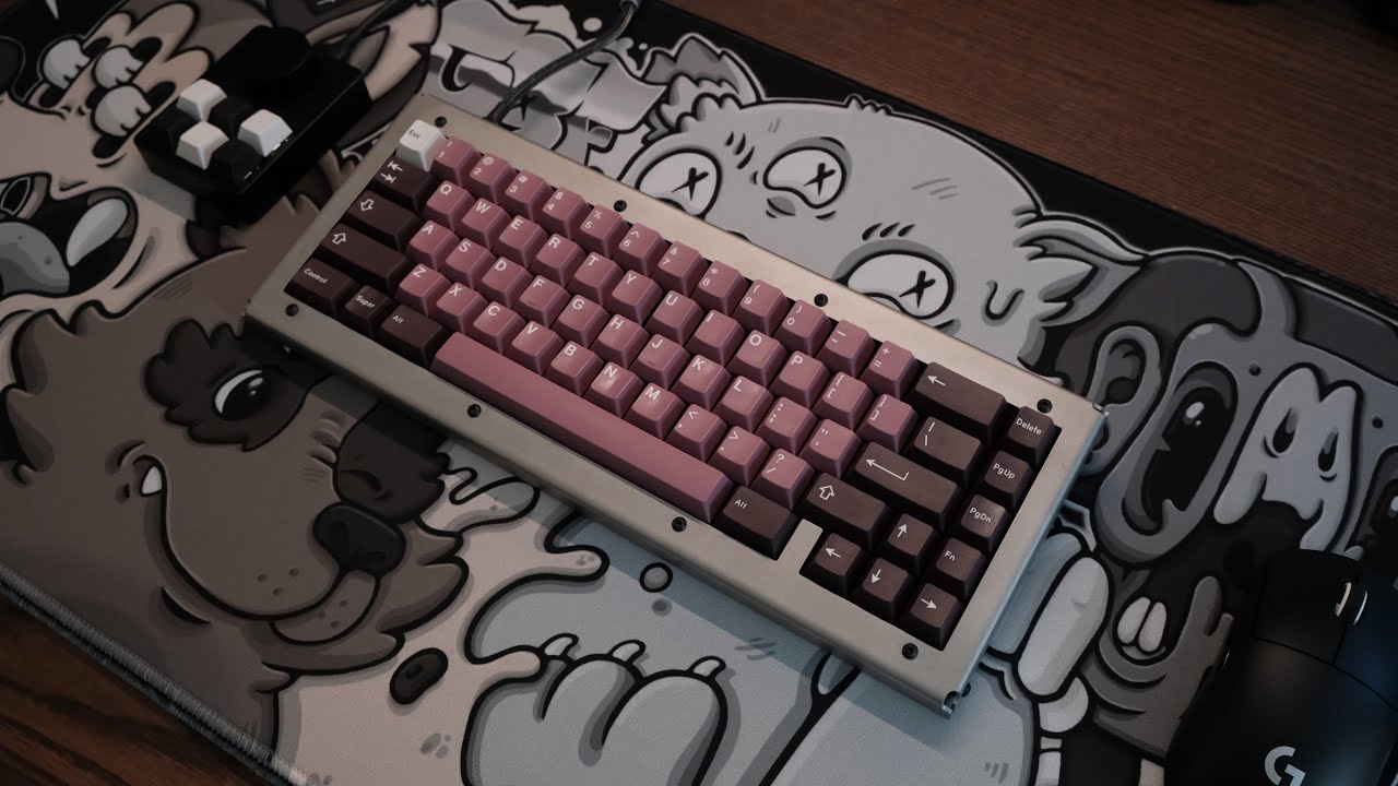 HMKB Keyboard Typing Test (GMK Bingsu + Alpaca Switches) - YouTube