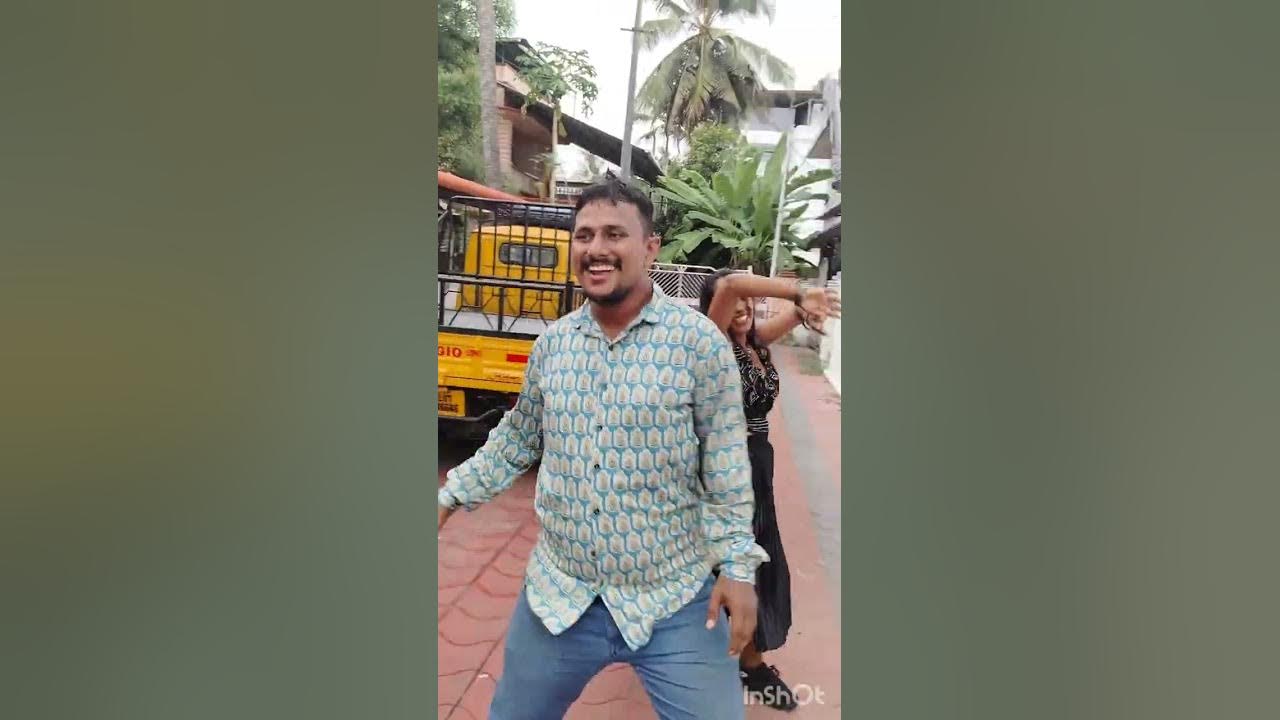 alin Jose Perera abhilash attayam shaniba dance for kuttanad audio song promotion Avan ...