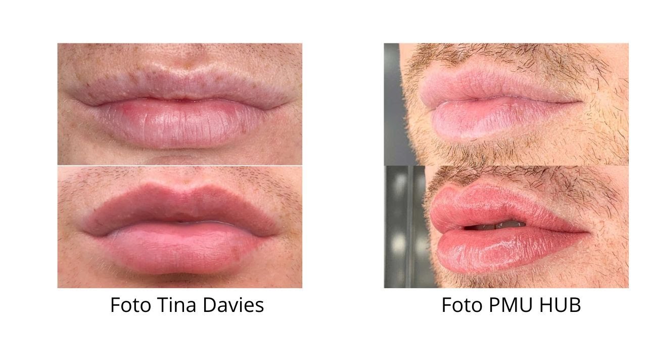 micropigmentación PERMANENTE de labios en hombres - YouTube