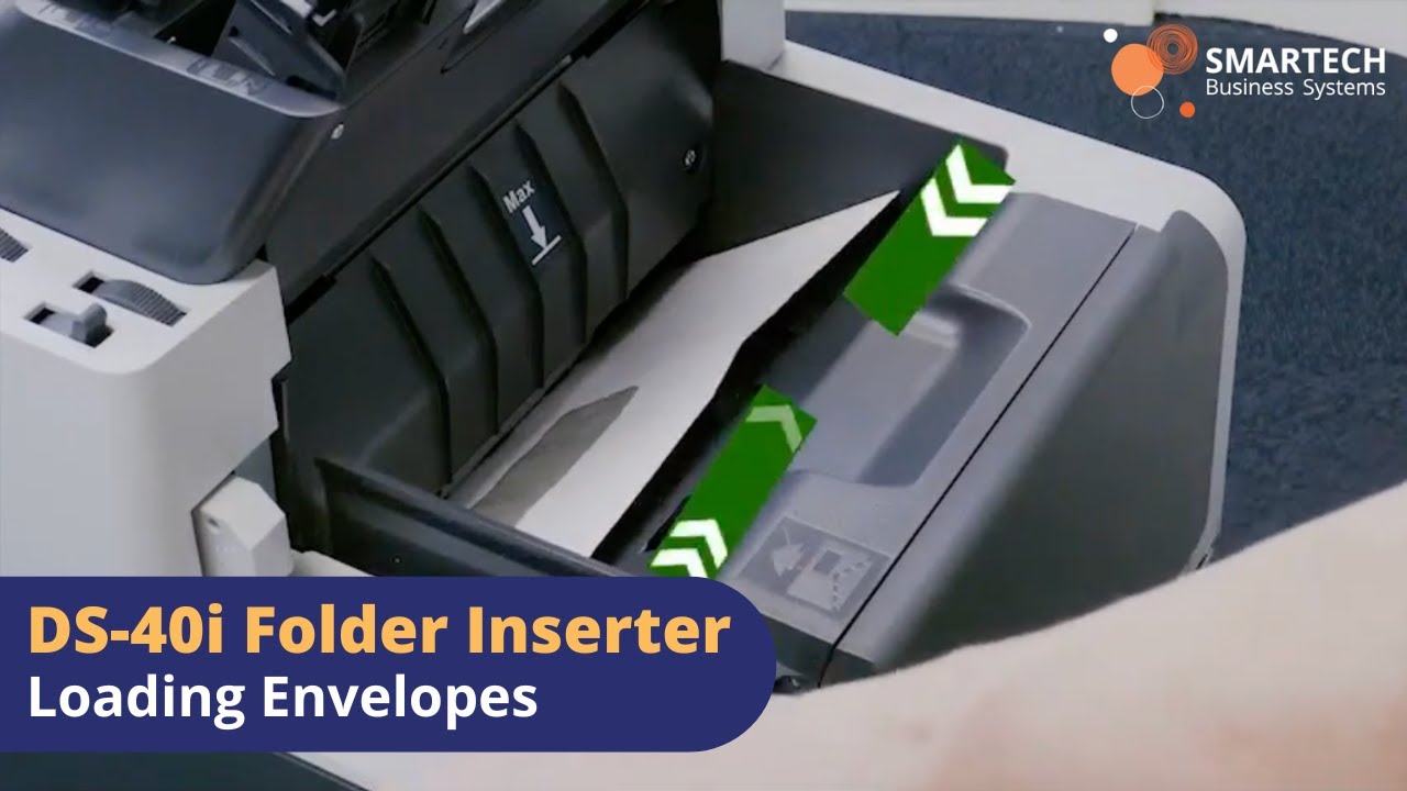 Loading Envelopes On DS 40i – SMARTECH - YouTube
