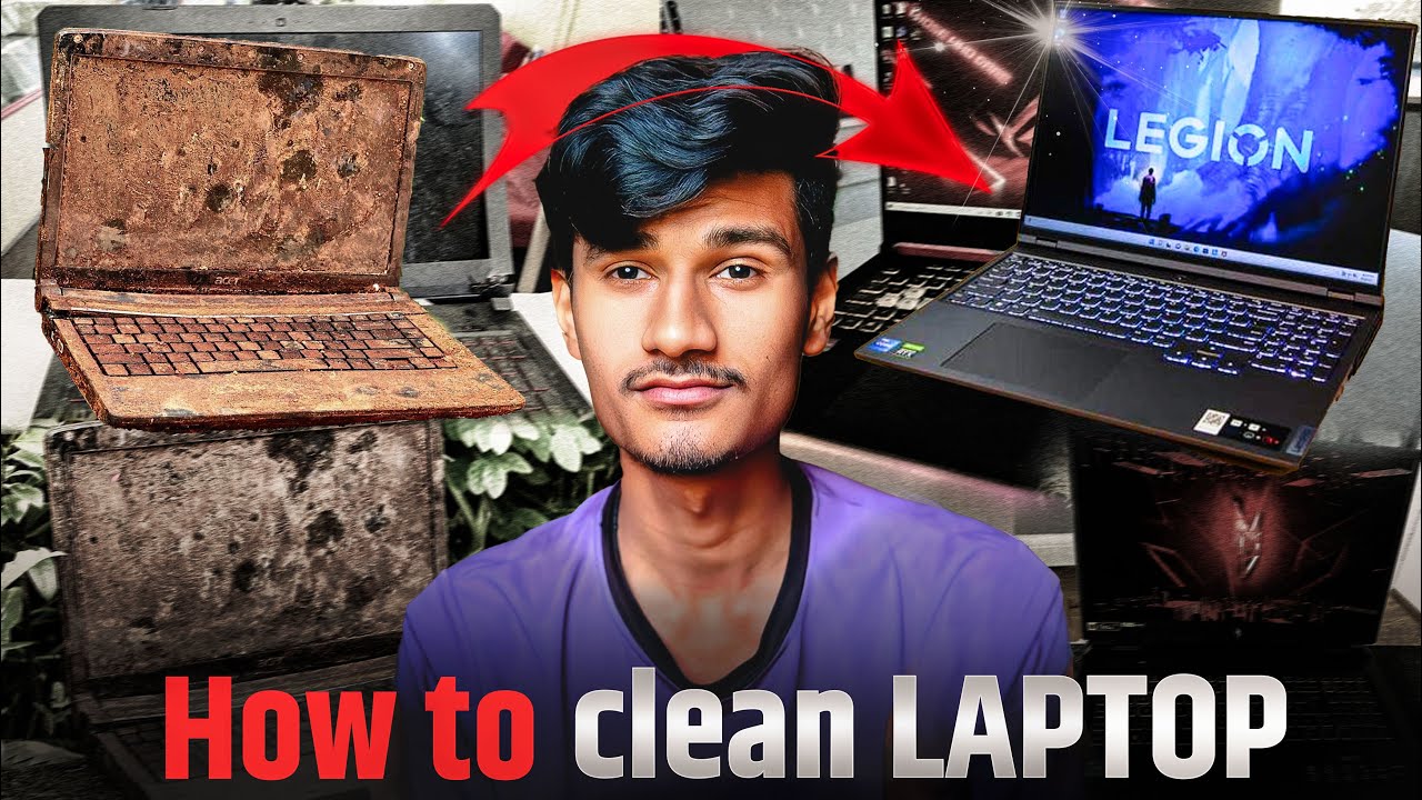 How to Deep Clean Your Laptop at Home! - YouTube