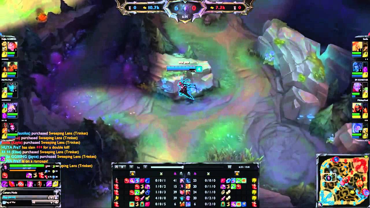 NaJin White Shield watch Elise jungle patch 4 20 - YouTube