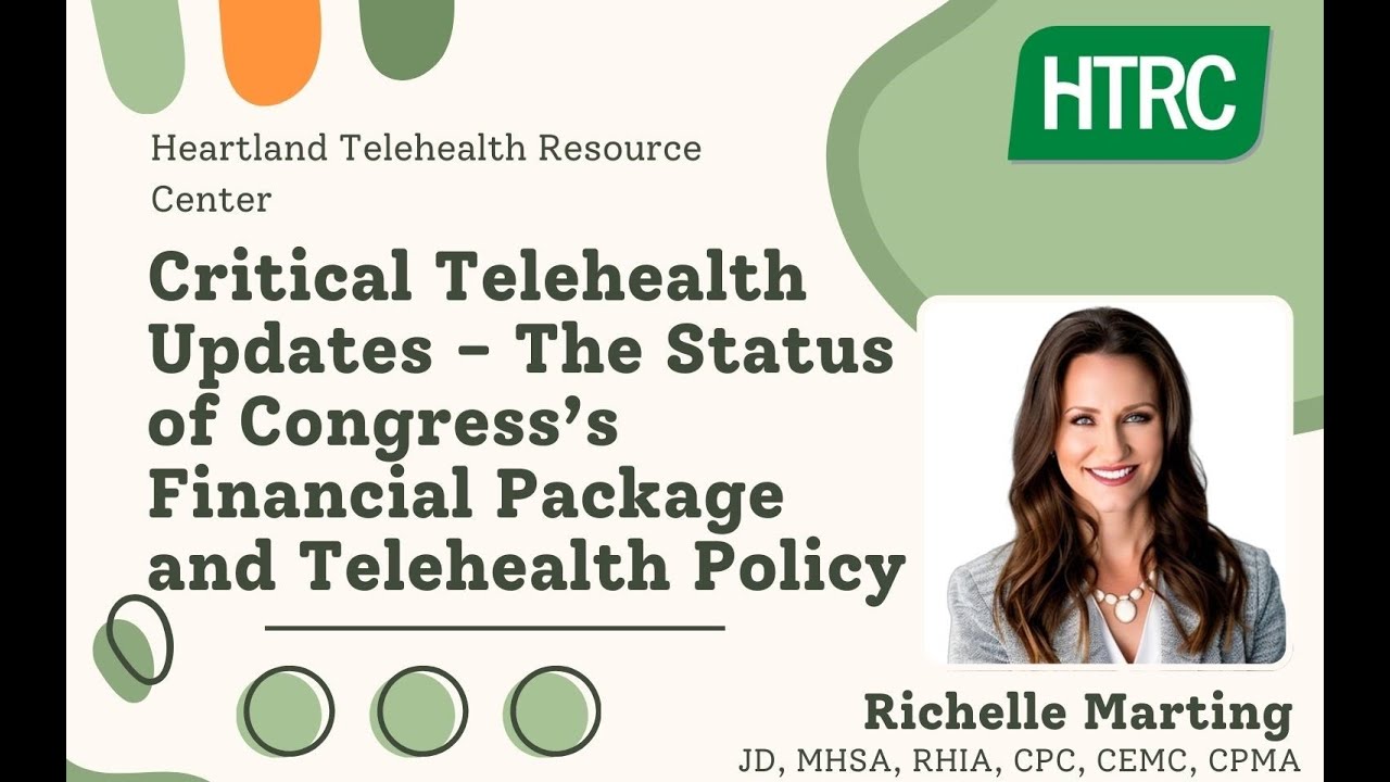 HTRC Education Series: The Status of Congress’s Financial Package and ...