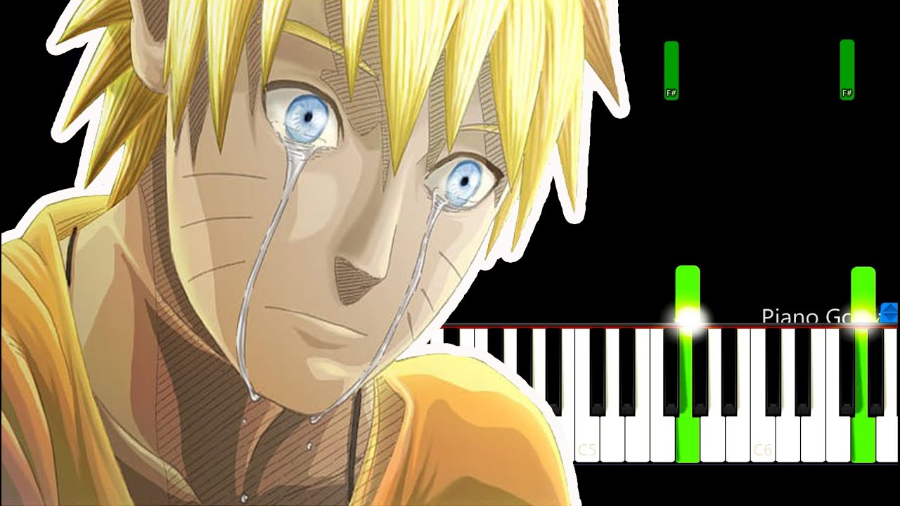 Naruto Shippuden - Nightfall Piano Tutorial - YouTube