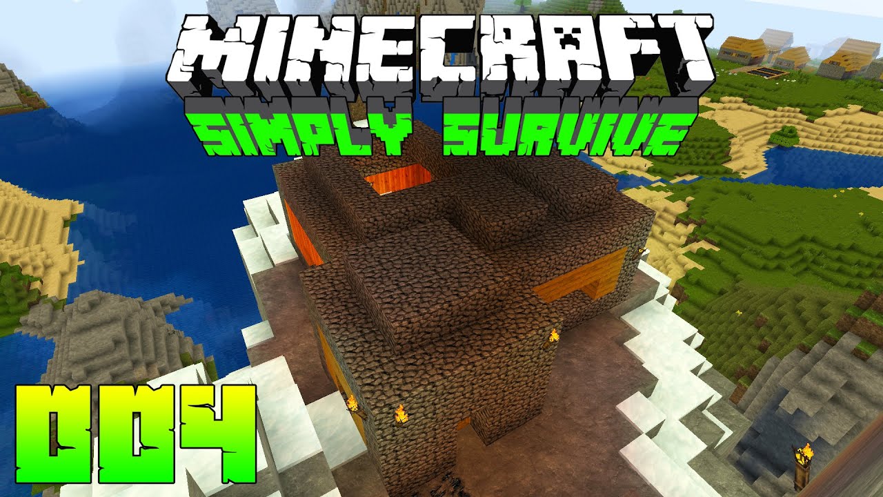 SIMPLY SURVIVE [HD] #004 - Bugs, Versionswechsel und ein paar Mods ...