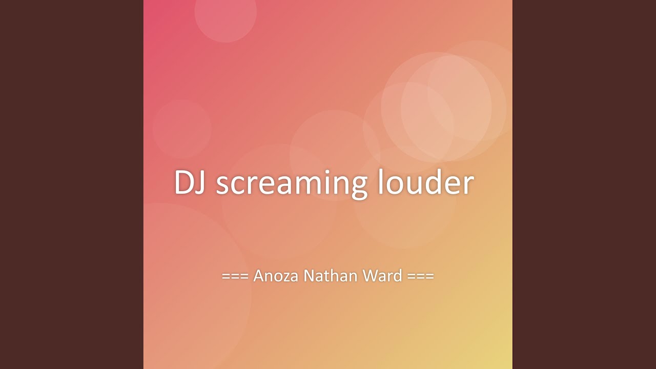 DJ screaming louder - YouTube