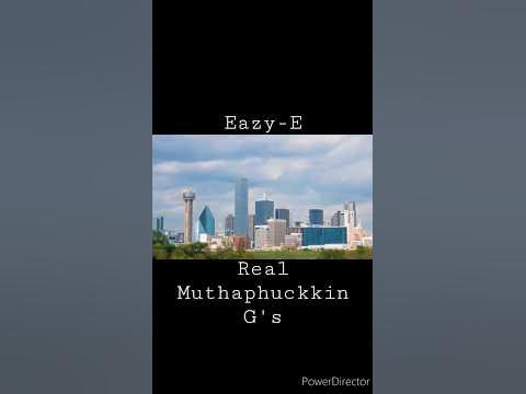 Eazy-E - Real Muthaphukkin' G's #shorts #music #hiphop - YouTube